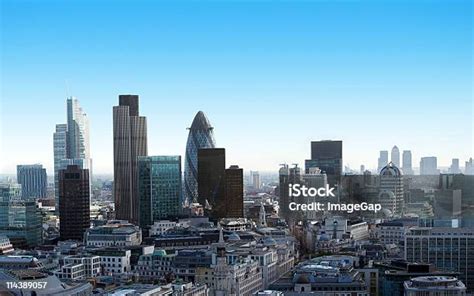 재무 City Of London 및 카나리 워프 런던 잉글랜드에 대한 스톡 사진 및 기타 이미지 런던 잉글랜드 스카이라인
