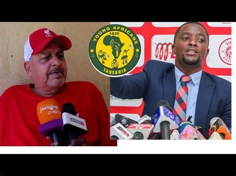 MZEE MUCHACHU AMVAA AHMED ALLY YANGA HAWAJABAHATISHA SIMBA IMECHEZA