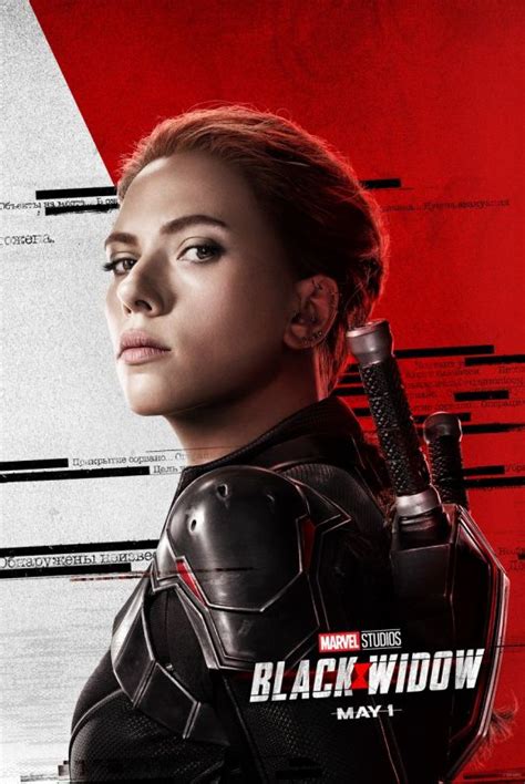 SCARLETT JOHANSSON Black Widow Poster And Trailer 2020 HawtCelebs