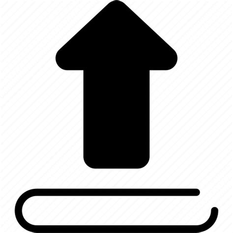 upload arrow up cloud direction uploading data icon download on