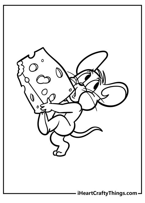 Tom And Jerry Coloring Pages 76 Free Printables Coloringall