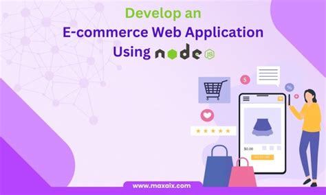 E Commerce Web Application Using Nodejs Maxaix