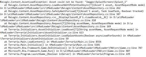 Issue Ive Been Having R Tmodloader