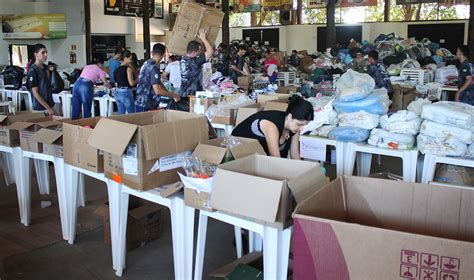 Sinopenses Doaram 400 Toneladas De Diversos Produtos Para Desabrigados