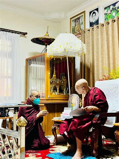 ဒေါက်တာ အရှင်နန္ဒမာလာ ဘိဝံသ ပညာဘူမိတက္ကသိုလ် သဘာပတိဆရာတော်ကြီးထံသို့ရ