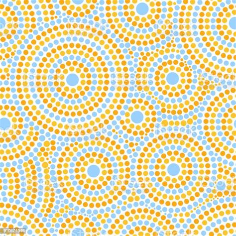 여름 도트 패턴 벡터 원활한입니다 추상적인 기하학적 점선된 원 인쇄 패브릭 벽지 종이 또는 카드 서식 파일 배치에 대 한 디자인