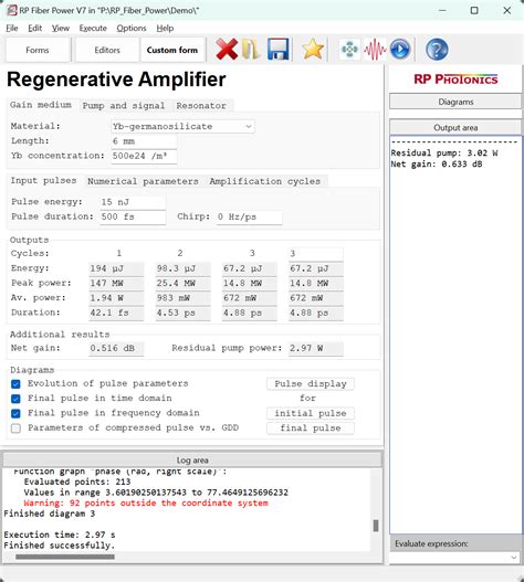 Tutorial Modeling Of Pulse Amplification Part 6 Bulk Amplifiers