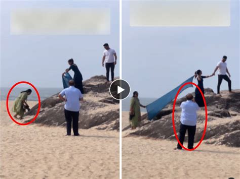 सुनेचा मुलाबरोबर रोमँटिक फोटो काढण्यासाठी सासू सासऱ्यांनी केली मदत