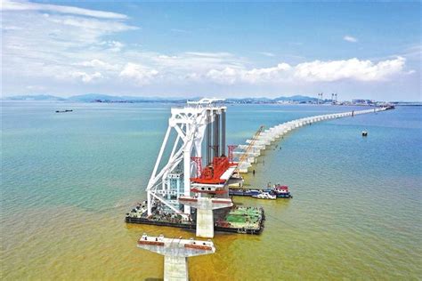 深中通道开始架桥 深圳政府在线 深圳市人民政府门户网站