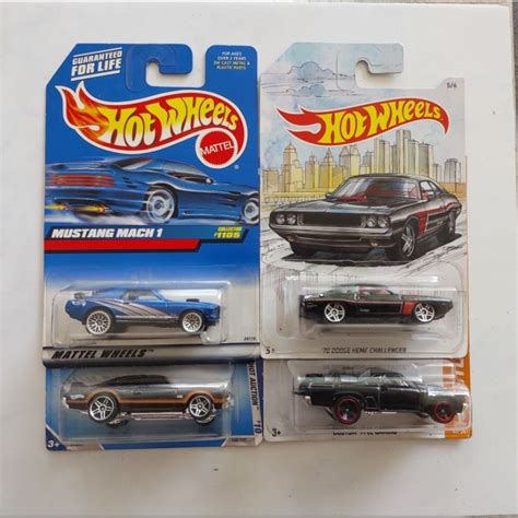Hotwheels 1st Edition Custom 71 El Camino Mustang Mach 1 Olds 442 70