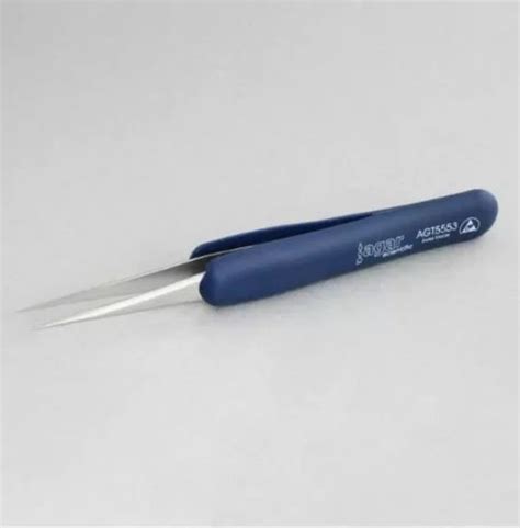 Agar Esd Soft Grip Tweezers 125mm Extra Sharp Tips At ₹ 265 Piece In Kaithal