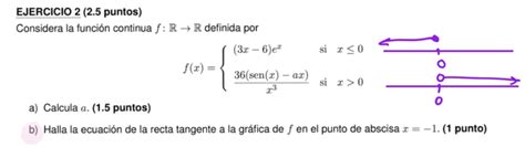 Recta Tangente Función Exponencial Andalucía La Pizarra De Júlia