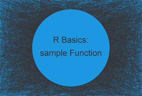 Agustín García González On Linkedin Sample Function In R 6 Examples