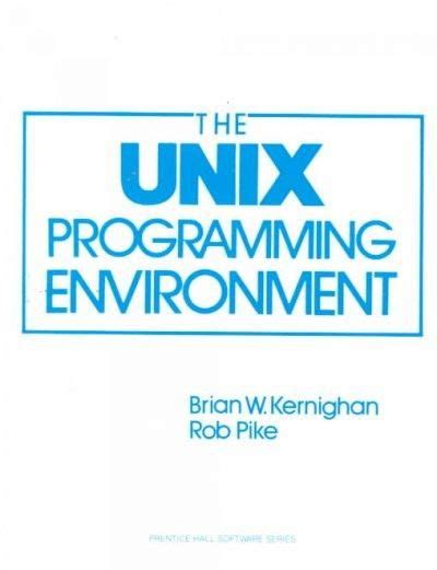 Unix Programming Environment Paperback Overstock Shopping The