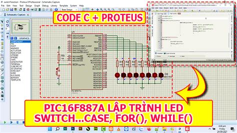 Mikroc LẬp TrÌnh Vi ĐiỀu KhiỂn Pic HÀm Switch Case For While LẬp TrÌnh Led Tài Liệu