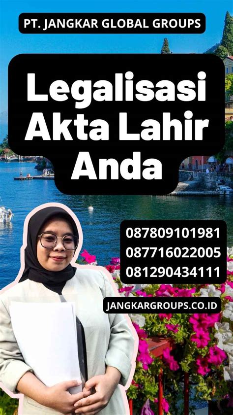 Legalisasi Akta Lahir Anda Jangkar Global Groups