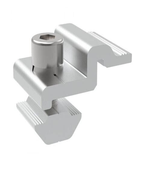 Фиксираща скоба за релса с крепеж