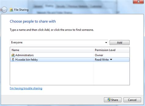 Tutorial Konfigurasi IP Address Dan Sharing Folder File