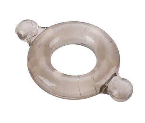 Elastomer Cock Ring Black Romantic Depot Adult Sex Toy Superstore