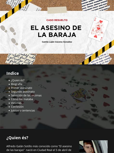 El Asesino De La Baraja Pdf