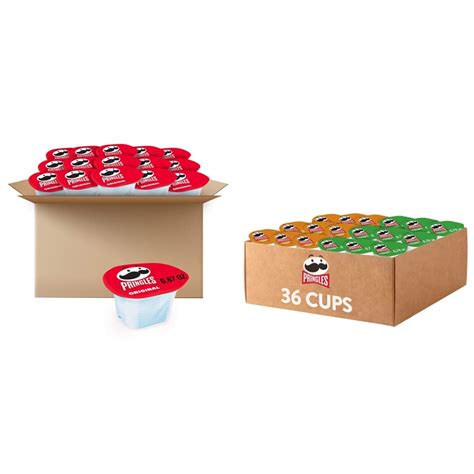 Pringles Potato Crisps Chips Snack Stacks Lunch Snacks