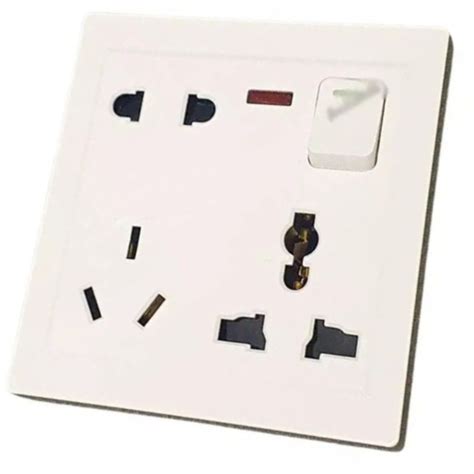 Switched Socket Multi Base Fancymahal