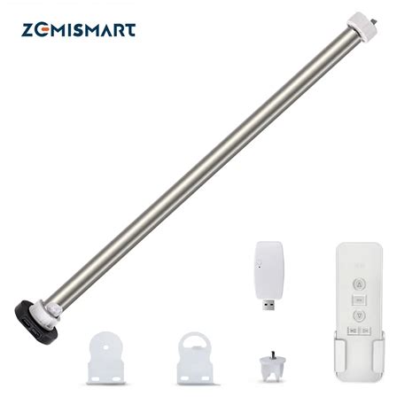 Zemismart 투야 롤러 쉐이드 블라인드 모터 와이파이 지그비 Usb 동글 전동 전기 충전식 모터 17mm 25mm 튜브용자동 커튼 컨트롤 시스템