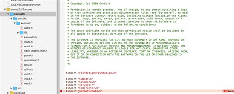 Ios Updating Cocos D In Xcode Add Kazmath Stack Overflow