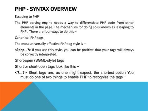 Php Introductionpptx