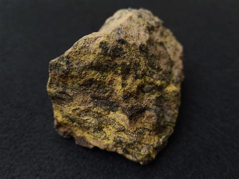 Uraninite And Carnotite In Matrix Moab Utah USA Uranium Ore Geiger