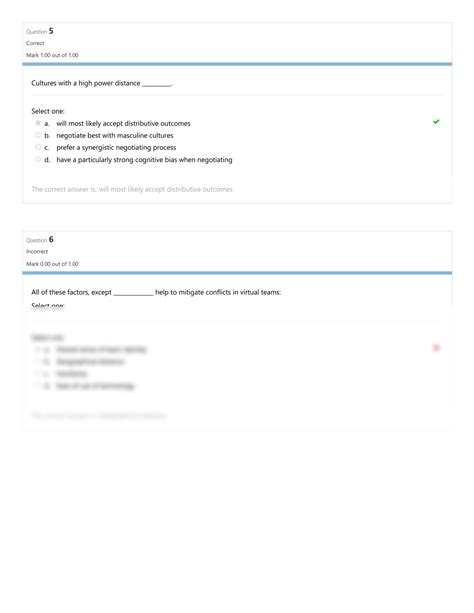 SOLUTION Multinational Management BUS 2207 01 Graded Quiz Unit 6