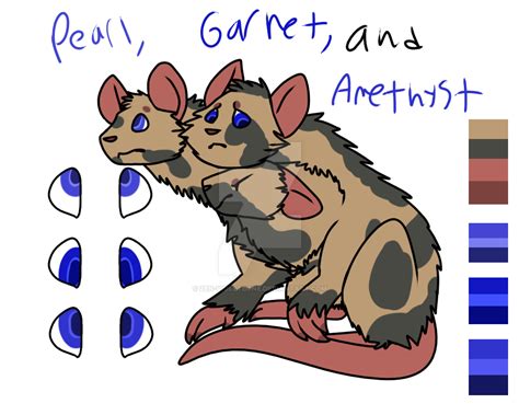Pearl Garnet And Amethyst Ref By Zen Violetbone On Deviantart