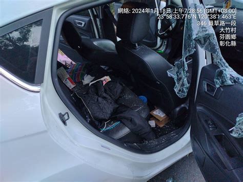危急！彰化芬園轎車冒濃煙 友人破窗及時拉出好友他還有意識 Enews新聞網