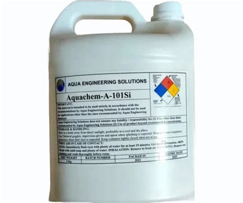 Antiscalant 101si Silica Base Packaging Type Can Grade Standard