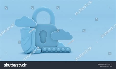 concept security shield lock check mark stock illustration 2226542795