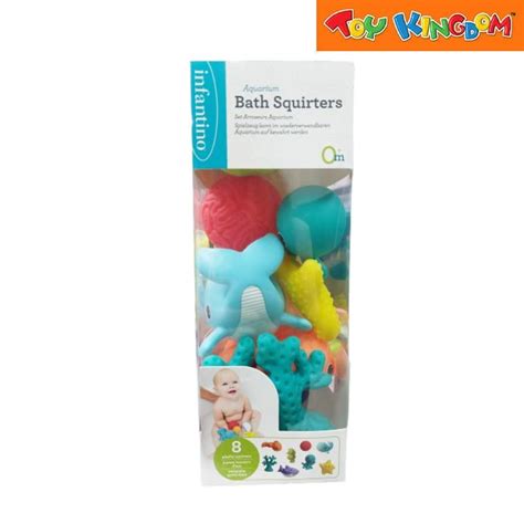Infantino Aquarium Bath Squirters Toy Kingdom