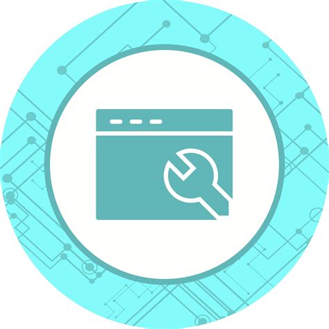 Browser Settings Icon Design 487671 Vector Art At Vecteezy