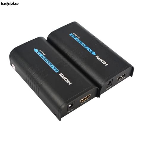 Kebidu Transmitter 1080p Wireless Hdmi Extender Ethernet Network