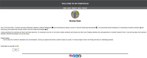Umar Khan On Linkedin Smit Portfolio Html Webandappdevelopment
