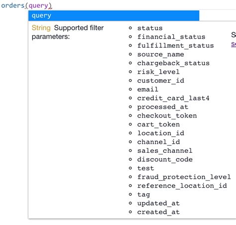 Shopify Graphql Is It Possible To Search Nested Field Stack Overflow