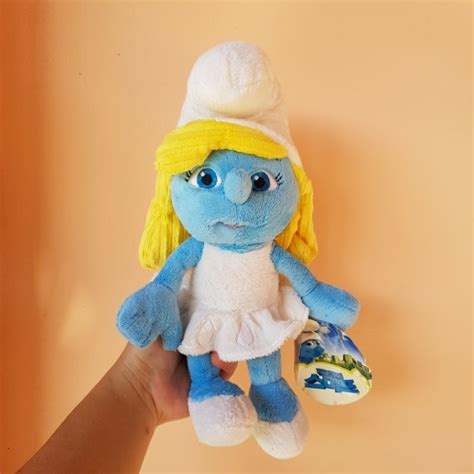 The Smurfs Character Smurfette Plush Toy With Tag Shopee Philippines
