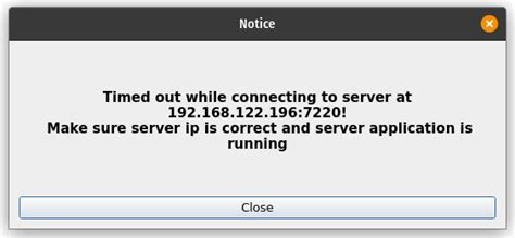 timed out while connecting to server · issue 88 · casualsnek cassowary