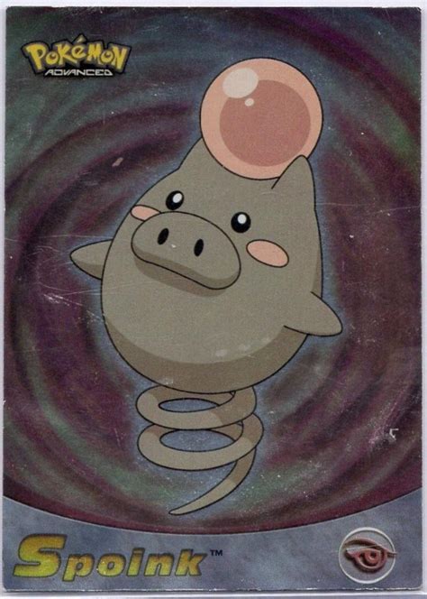 Spoink [foil] 79 Prices Pokemon 2003 Topps Advanced Pokemon Cards