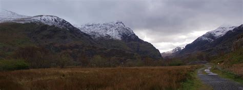 Llanberis Hiking Path Up Snowdon Wales