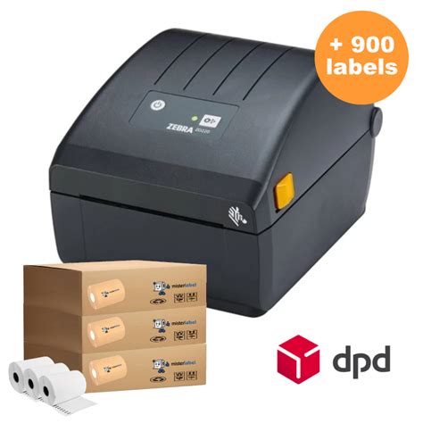 Labelprinter Dpd 900 Gratis Verzendlabels Nu