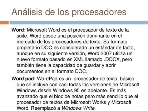 5 Diferencias Entre Un Procesador De Textos Y Una Presentacion Mobile