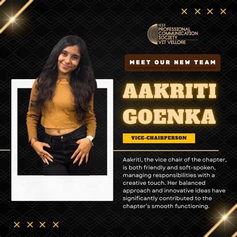 Aakriti Goenka On Linkedin Im Excited To Share That Ive Stepped Into