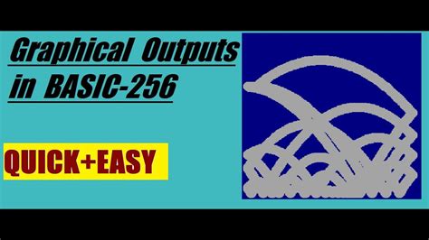 Graphical Outputs In Basic 256 Basic 256codingprogrammingbasic256