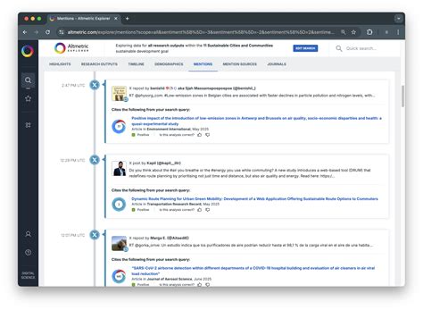 Sentiment Analysis Altmetric