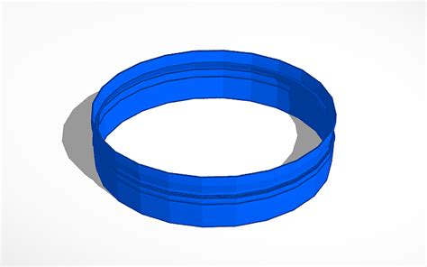 3d Design Freeze Ring Deltarune Tinkercad